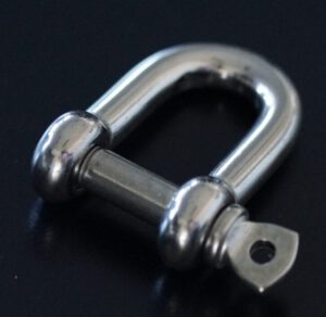 RVS D-sluiting/Harp sluiting voor hijsen | Touwbestellen.nl