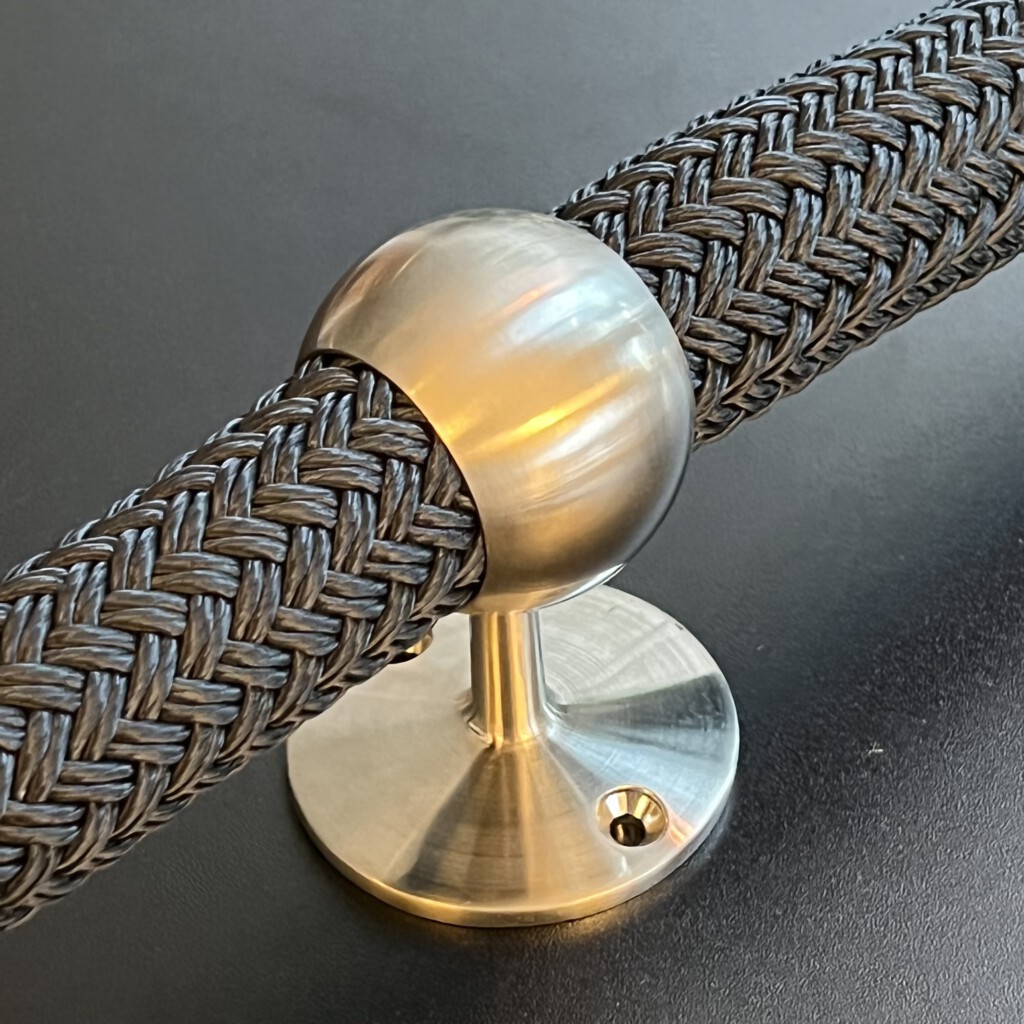 Modern afzettouw / trapleuningtouw - Touwbestellen.nl